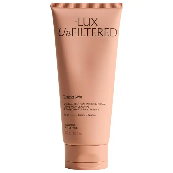 LUX UNFILTERED Summer Skin Hydrating Gradual Self Tanning Cream In Rosewood - One-color
