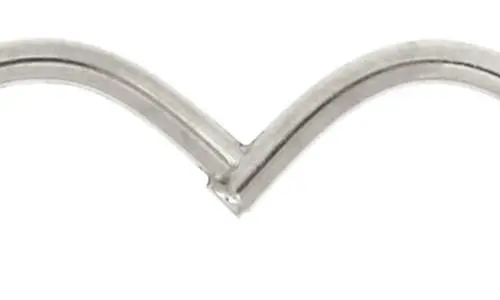 Bony Levy 14k Gold Open Heart Pendant Necklace
