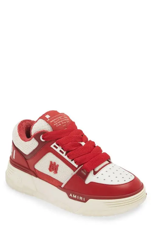 Amiri Ma-1 Platform Sneakers - Alabaster Red