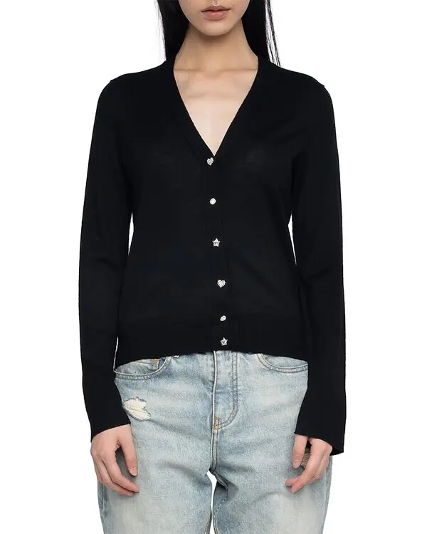 Zadig&Voltaire Jemma Merino Wool Cardigan