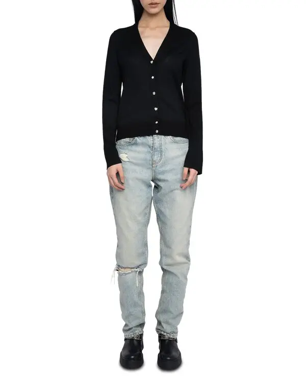 Zadig&Voltaire Jemma Merino Wool Cardigan