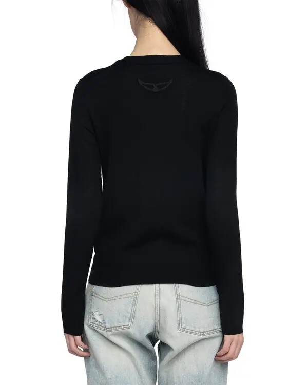 Zadig&Voltaire Jemma Merino Wool Cardigan