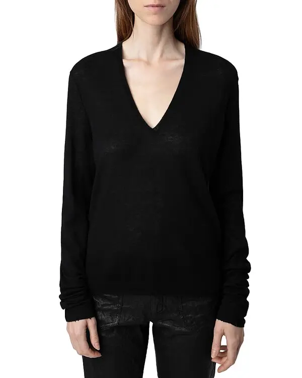 Zadig&Voltaire Rivy Cashmere Sweater - Noir
