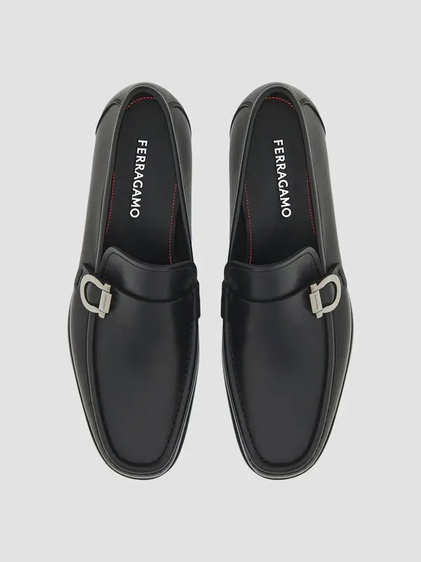 FERRAGAMO Caspian Leather Loafers