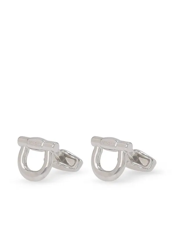 FERRAGAMO Gancini Cufflinks - Silver