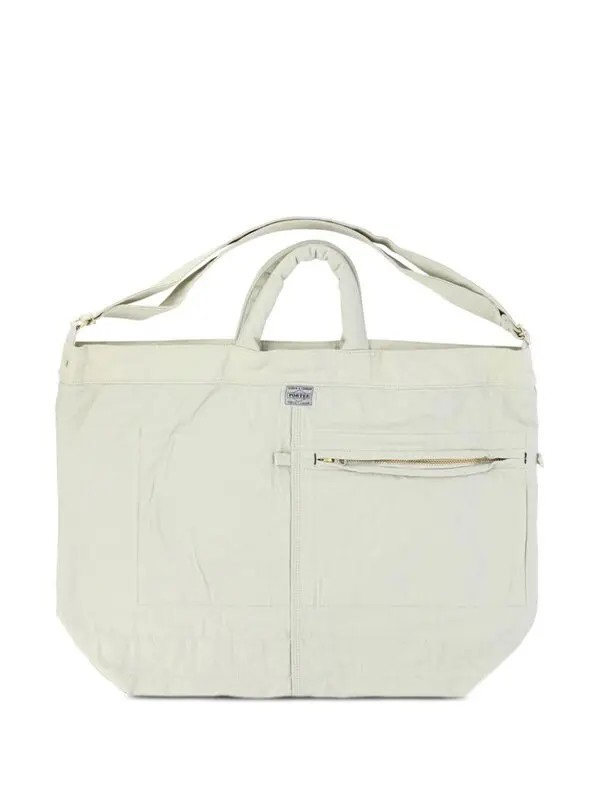 PORTER-YOSHIDA & CO Large Mile 2way Tote Bag - Neutrals