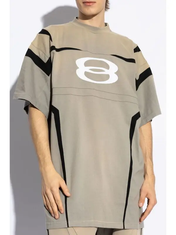 Balenciaga Logo-print Cotton T-shirt
