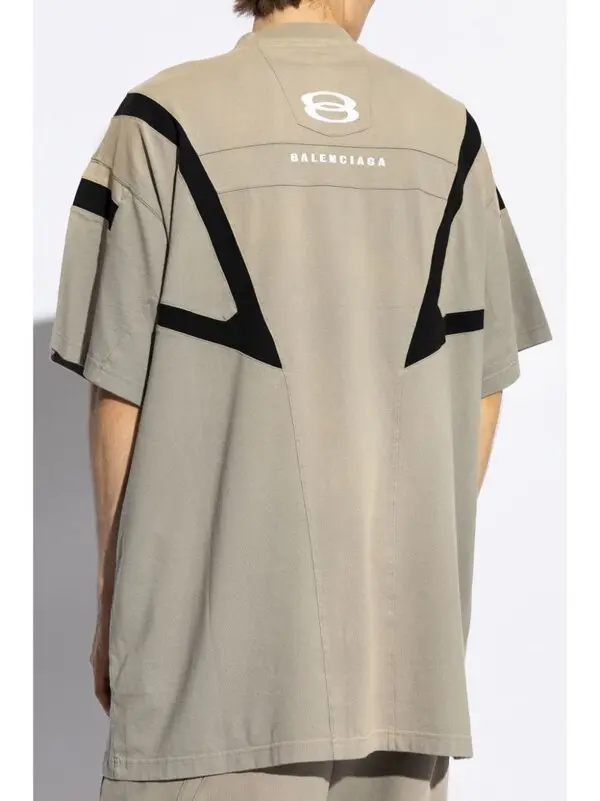 Balenciaga Logo-print Cotton T-shirt