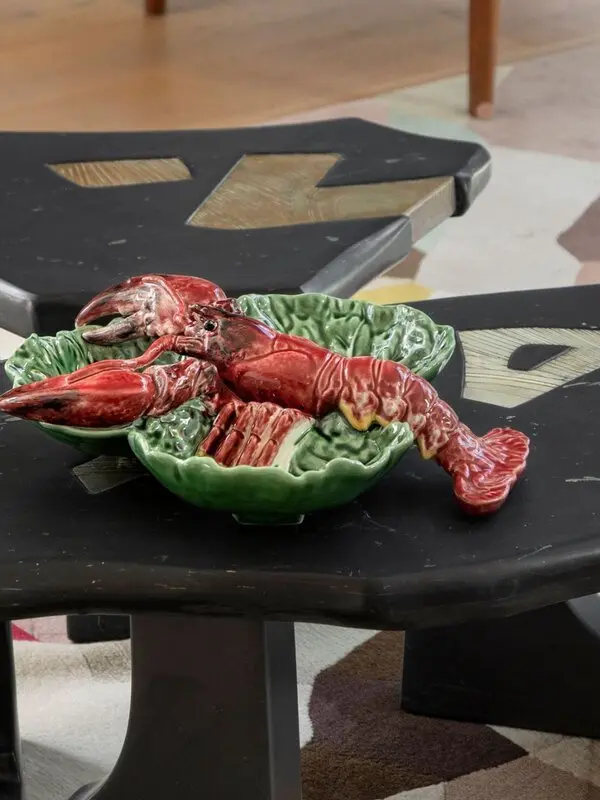 BORDALLO PINHEIRO Cabbage-shape Lobster Appetizer Plate