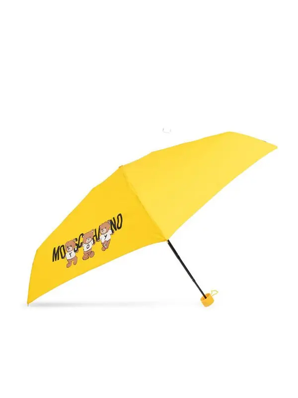 Moschino Teddy Bear-logo Print Compact Umbrella