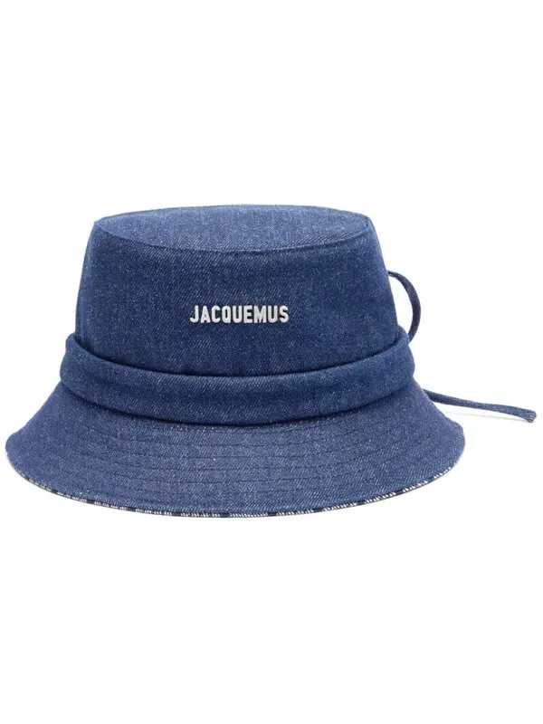 Jacquemus Le Bob Gadjo Bucket Hat - Blue