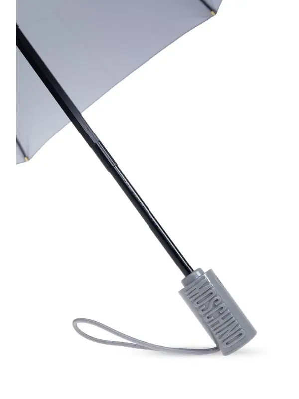 Moschino Logo-barcode-print Compact Umbrella