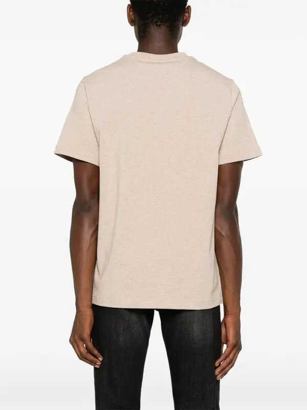 A.p.c. Logo-embroidered Mélange T-shirt