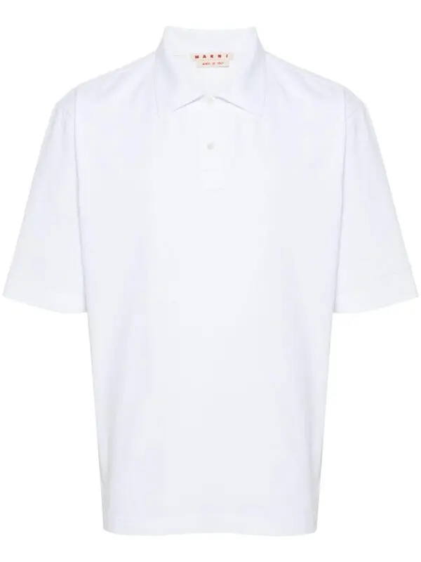 Marni Logo-patch Polo Shirt