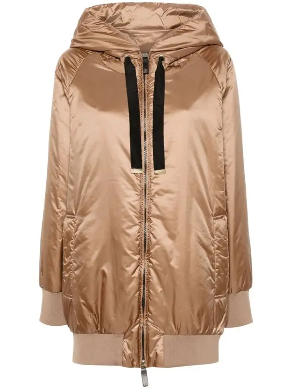 Max Mara Hooded Parka Coat