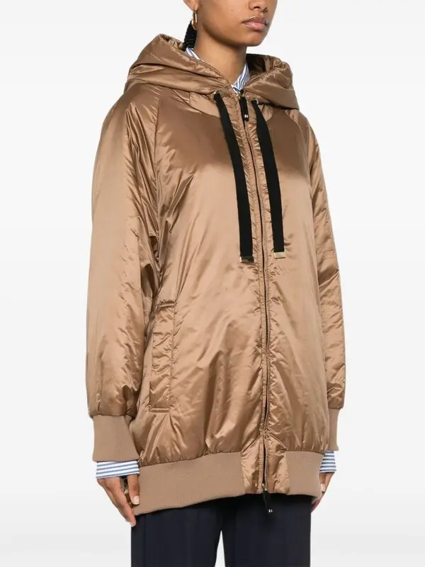 Max Mara Hooded Parka Coat