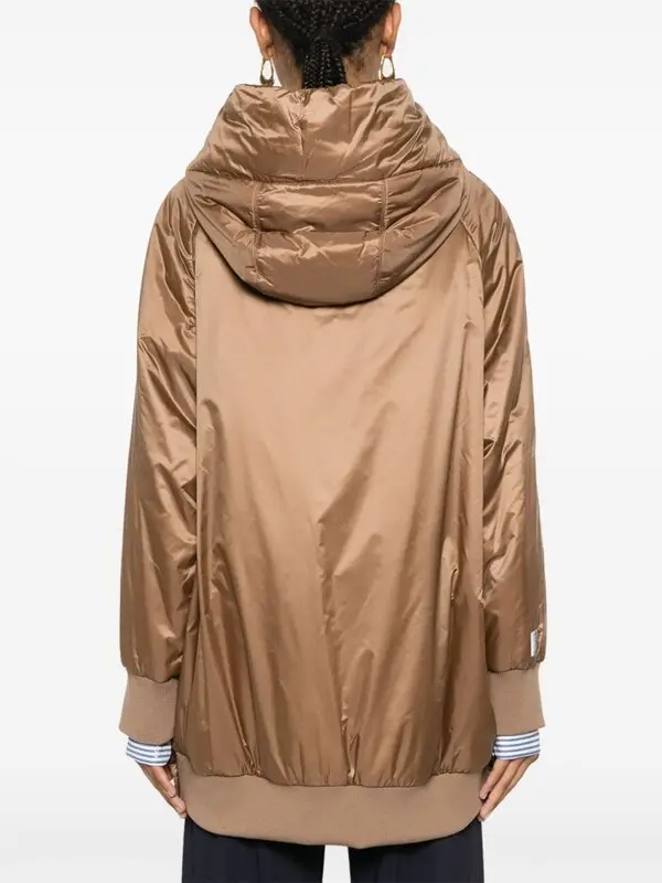 Max Mara Hooded Parka Coat