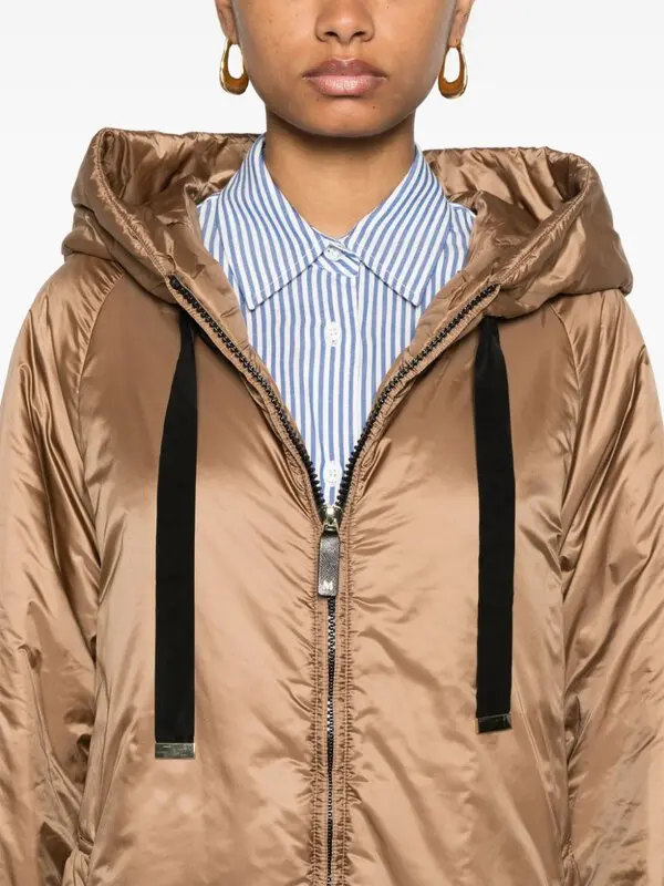 Max Mara Hooded Parka Coat