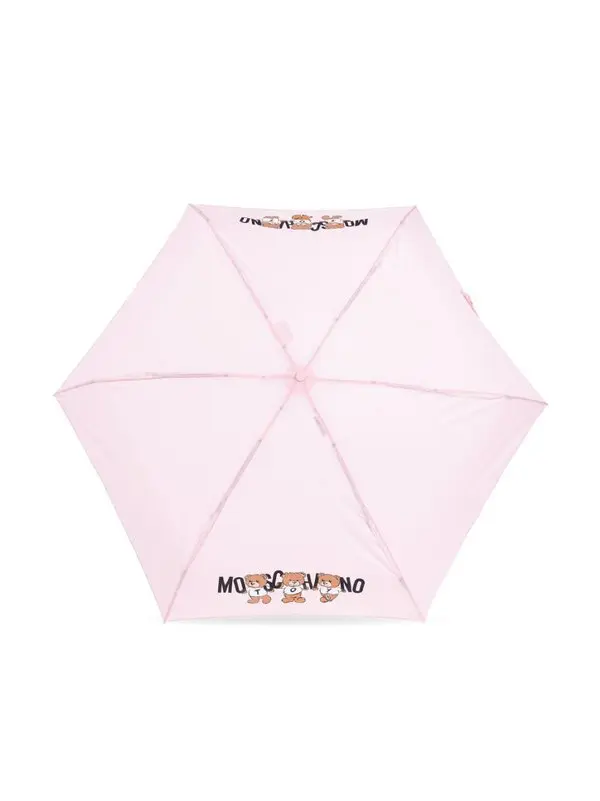 Moschino Teddy Bear-logo Print Compact Umbrella