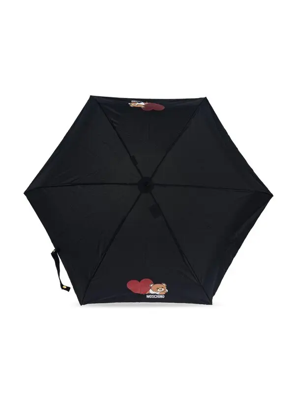 Moschino Teddy Bear-print Compact Umbrella