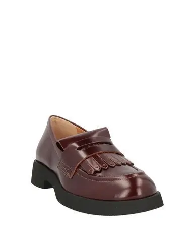 LORIBLU Leather Penny Loafers