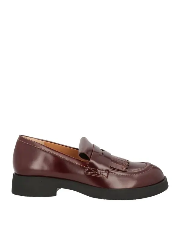 LORIBLU Leather Penny Loafers