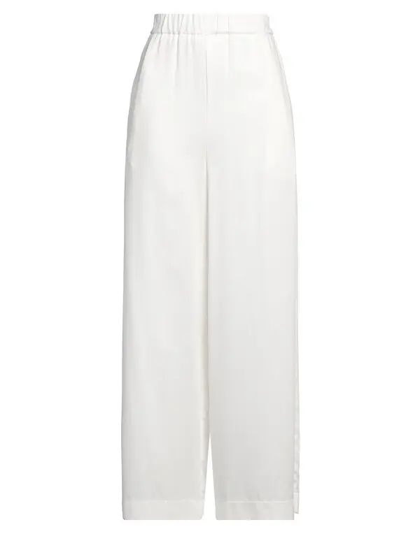 Woolrich Lyocell Wide-leg Pants - White