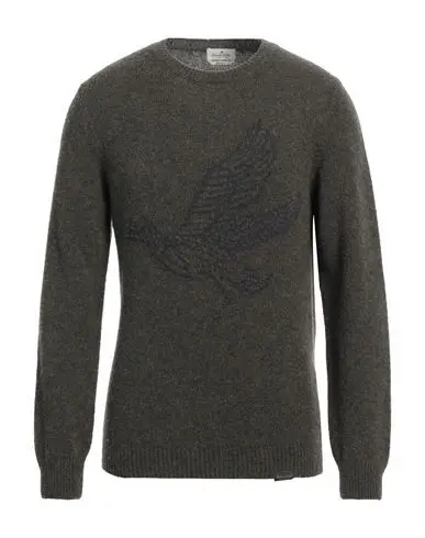 BROOKSFIELD Crewneck Sweater - Green