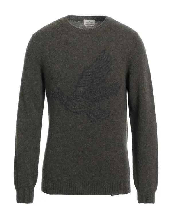 BROOKSFIELD Crewneck Sweater - Green