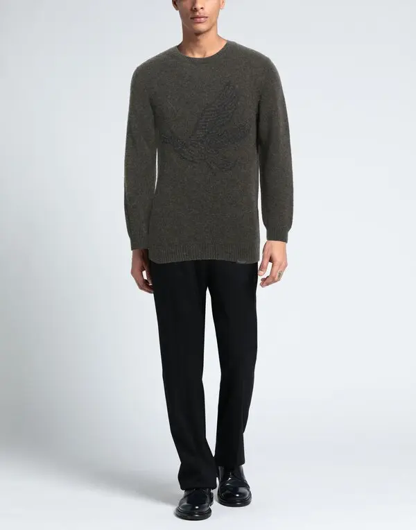 BROOKSFIELD Crewneck Sweater - Green