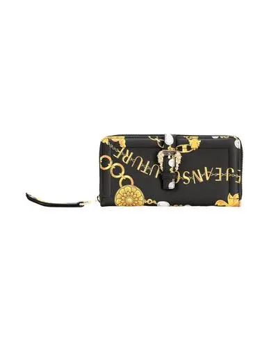 Versace Wallet Polyurethane - Black
