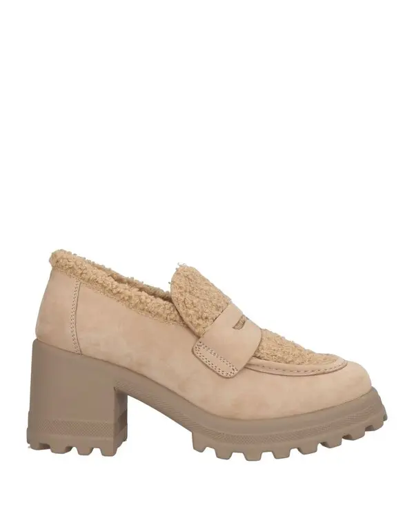 VOILE BLANCHE Leather Penny Loafers