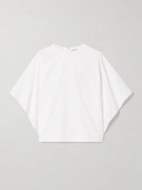 FFORME Tenley Cotton-poplin Top