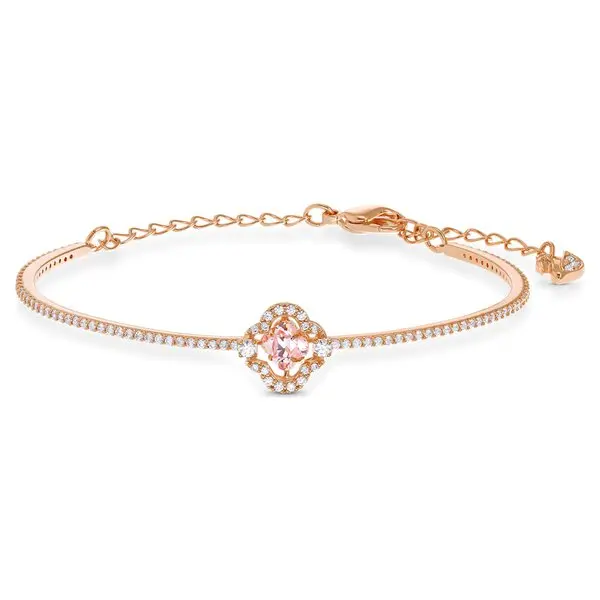 SWAROVSKI Una Bangle With Motif - Pink
