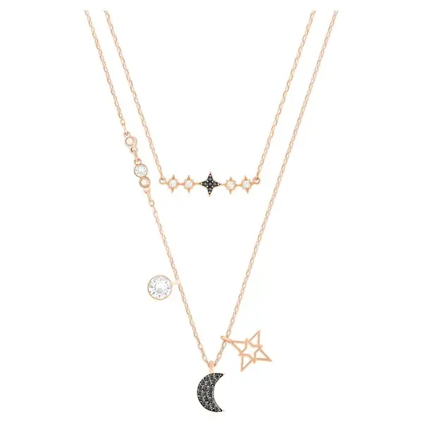 SWAROVSKI Symbolica Layered Necklaces - Black