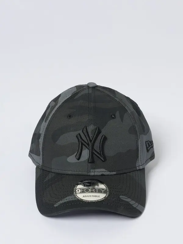 New Era Embroidered Cap - Charcoal