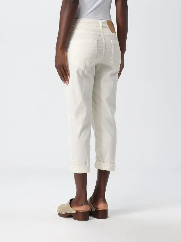 DONDUP Corduroy Button-front Jeans - White