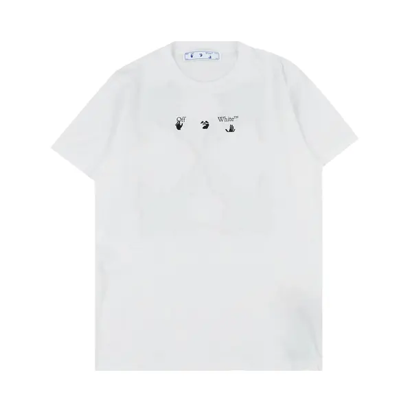 Off-White Bolt Arrow Slim Tee - White