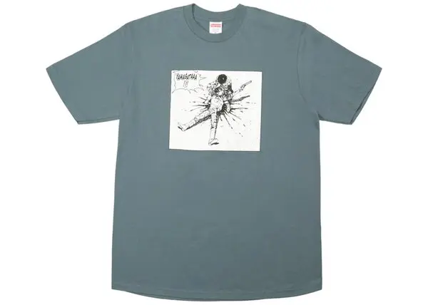 Supreme Akira Yamagata Tee Shirt - Slate