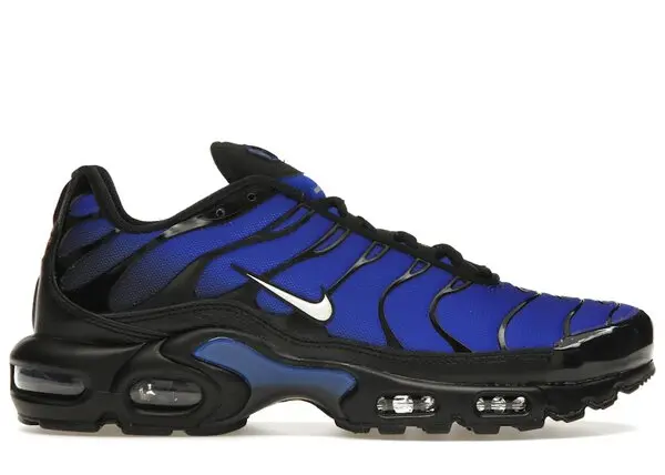 Nike Air Max Plus Premium Sneakers - Black/phantom/racer Blue