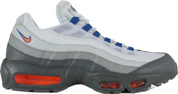 Nike Air Max 95 Sneakers - Cool Grey/total Orange/white