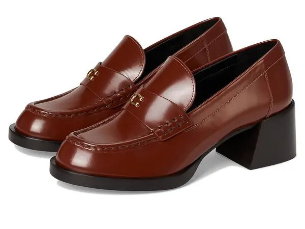 COACH Natalie Loafer With Block Heel