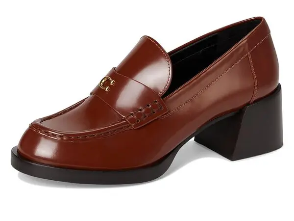 COACH Natalie Loafer With Block Heel