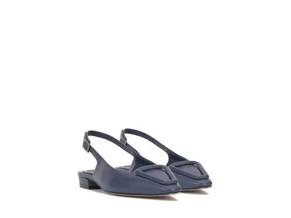 Vince Camuto Savy Flat Slingback Shoes - Blue