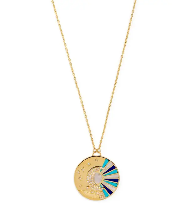 L'ATELIER NAWBAR Cosmic Love Pendant Necklace - Gold