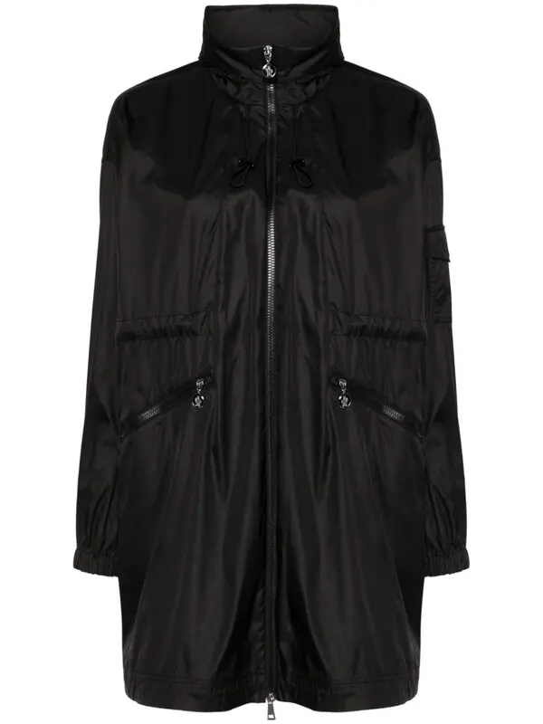 Moncler Adhemar Drawstring-waist Parka - Black