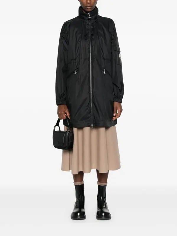 Moncler Adhemar Drawstring-waist Parka - Black