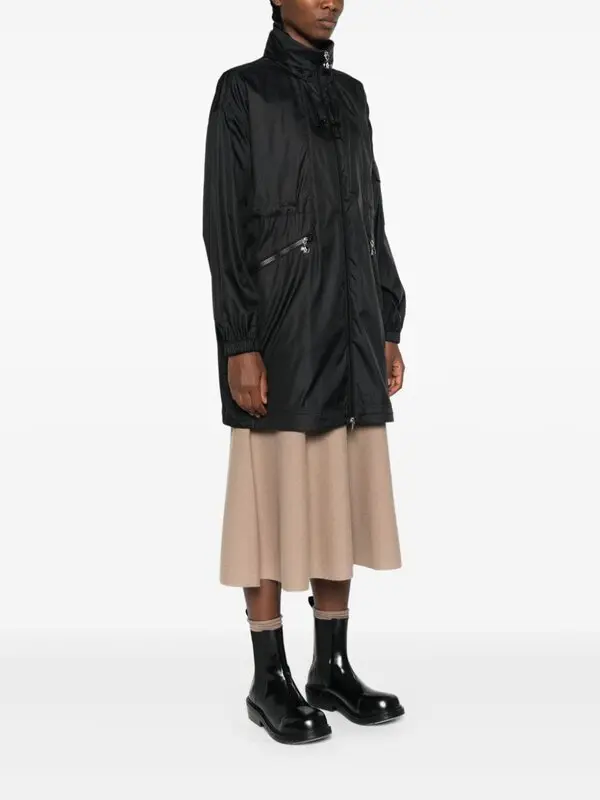 Moncler Adhemar Drawstring-waist Parka - Black