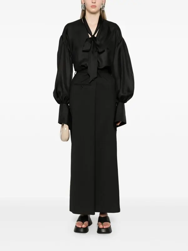 MAISON MARGIELA Textured Maxi Skirt