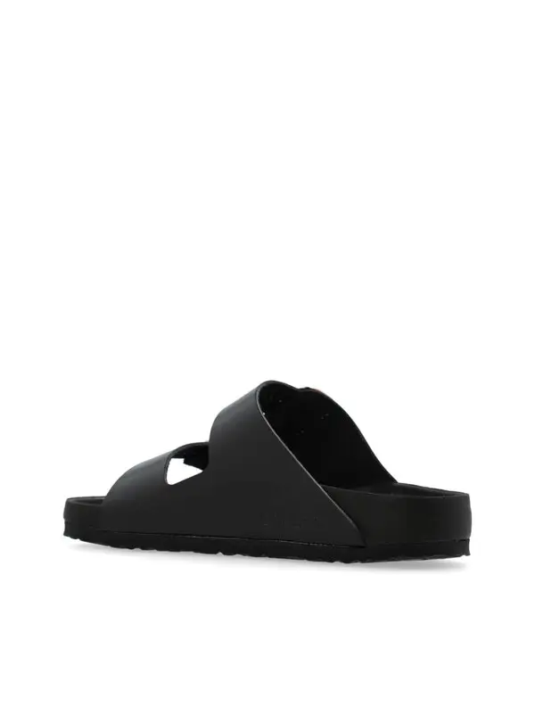 BIRKENSTOCK Arizona Double Strap Buckle Sandals - Black